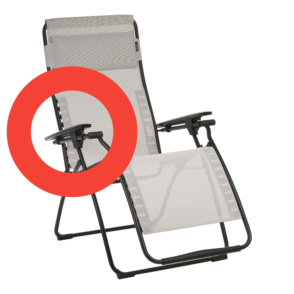 Lafuma Set Accoudoirs pour Relax Futura – Jardin-Confort SA