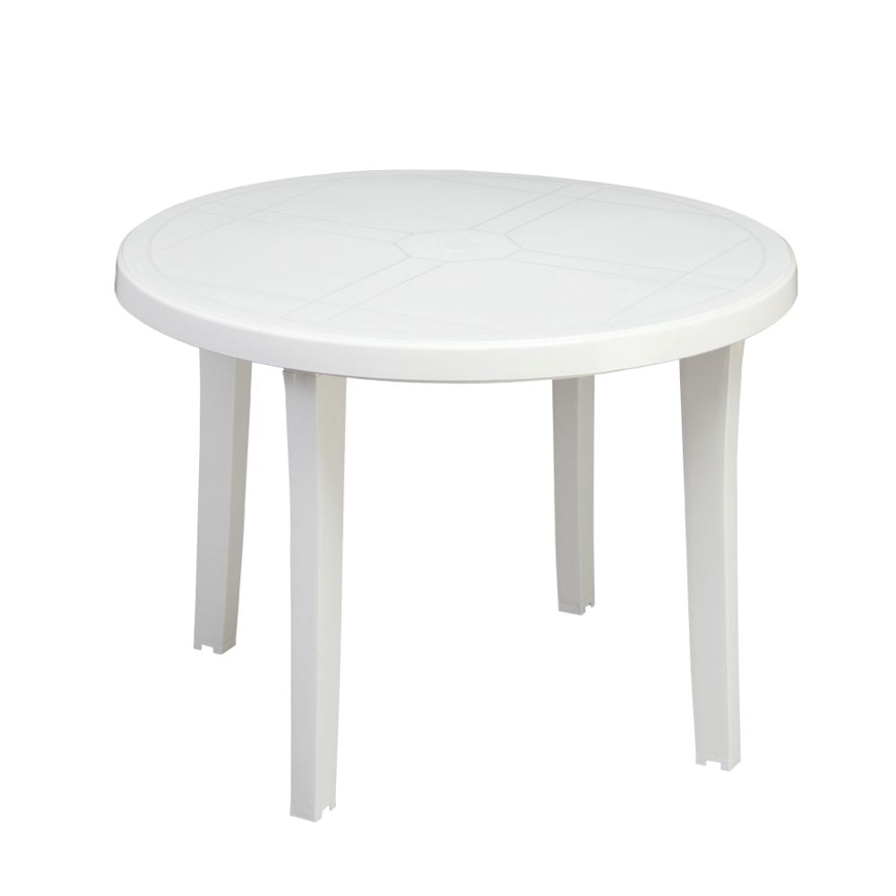 Grosfillex Miami Table repas ronde Ø98cm – Jardin-Confort SA